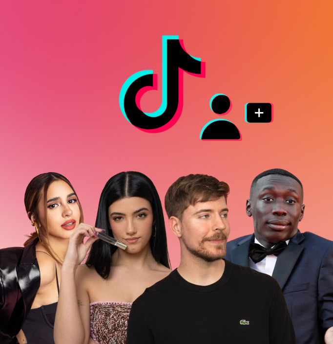 Los 10 TikTokers más seguidos en 2025 - Favikon